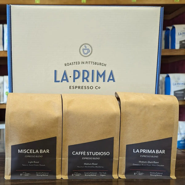 Espresso Blend Coffee Sample Pack | La Prima Espresso Co. - La Prima ...